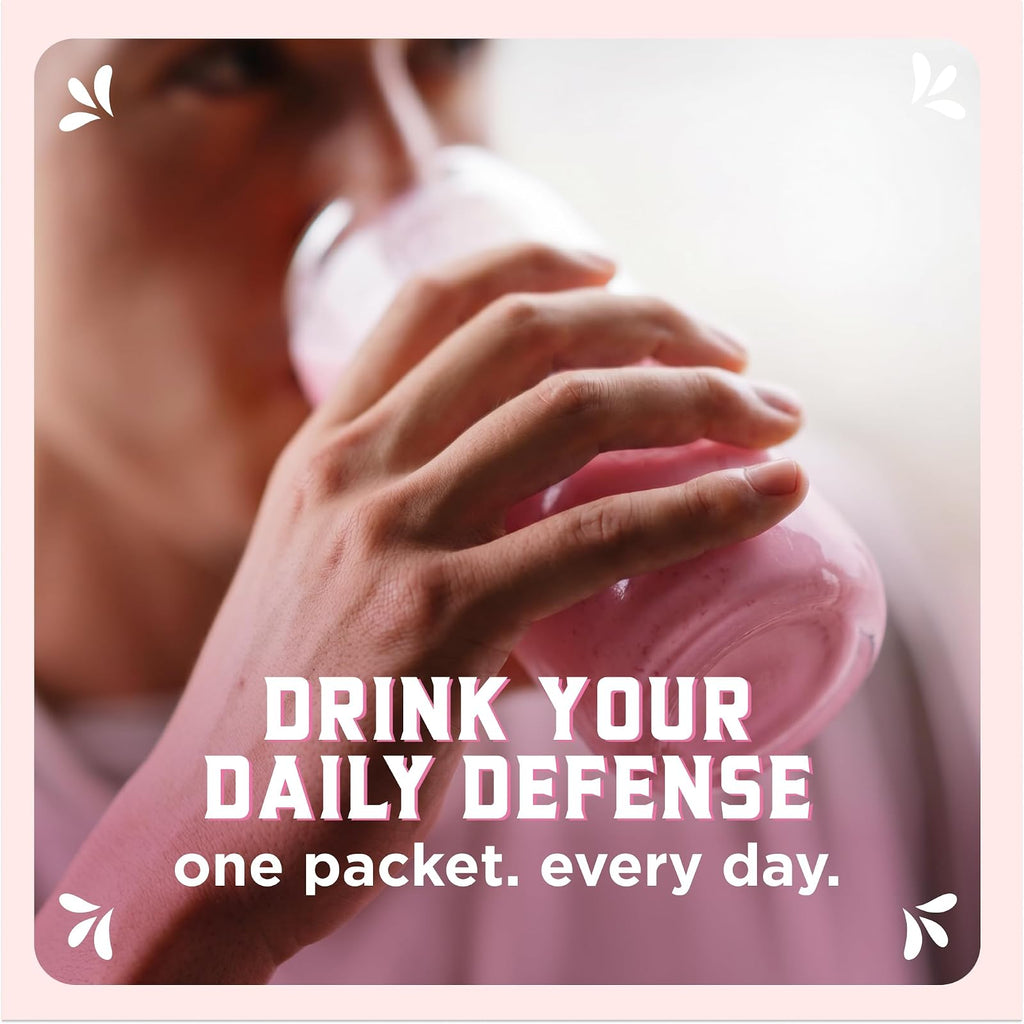 refreshing strawberry electrolyte beverage