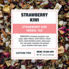 refreshing strawberry kiwi herbal infusion