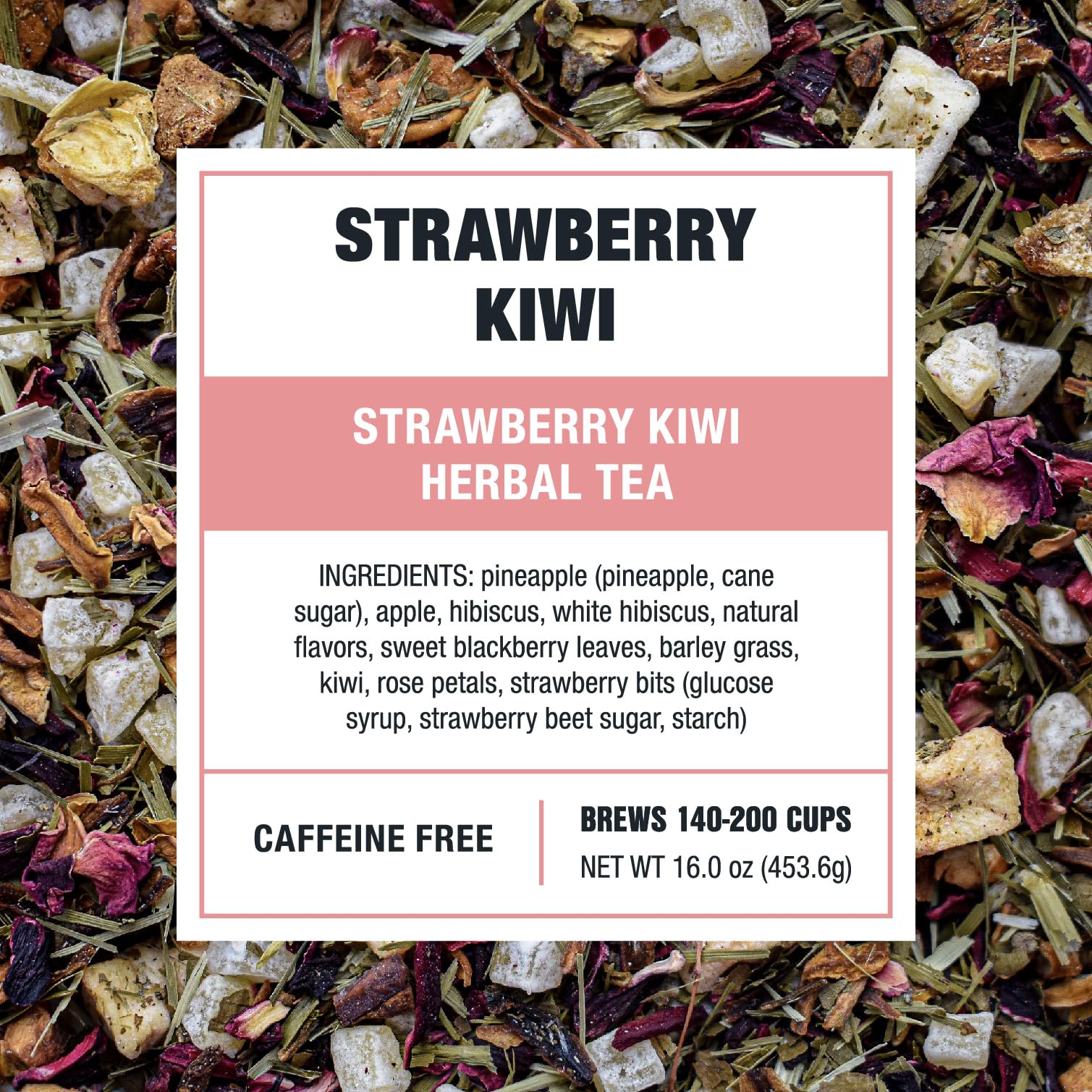 refreshing strawberry kiwi herbal infusion