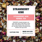 refreshing strawberry kiwi tea