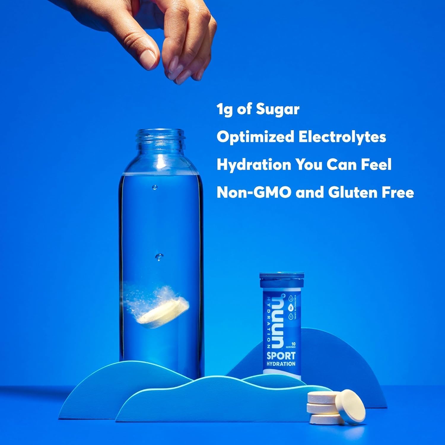 Refreshing strawberry lemonade hydration tablets
