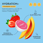 refreshing strawberry mango drink packs