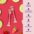 refreshing strawberry margarita drink mix