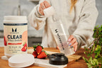 refreshing strawberry protein drink mix