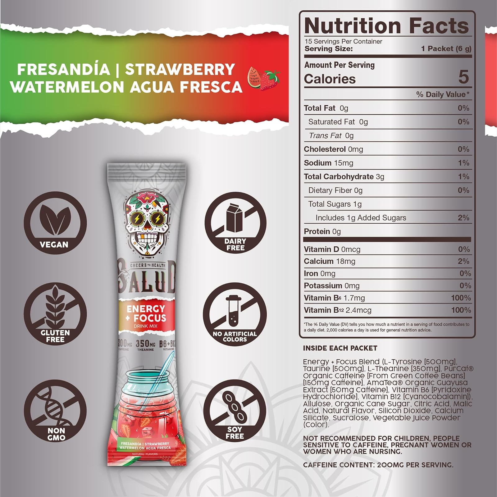 refreshing strawberry watermelon energy mix