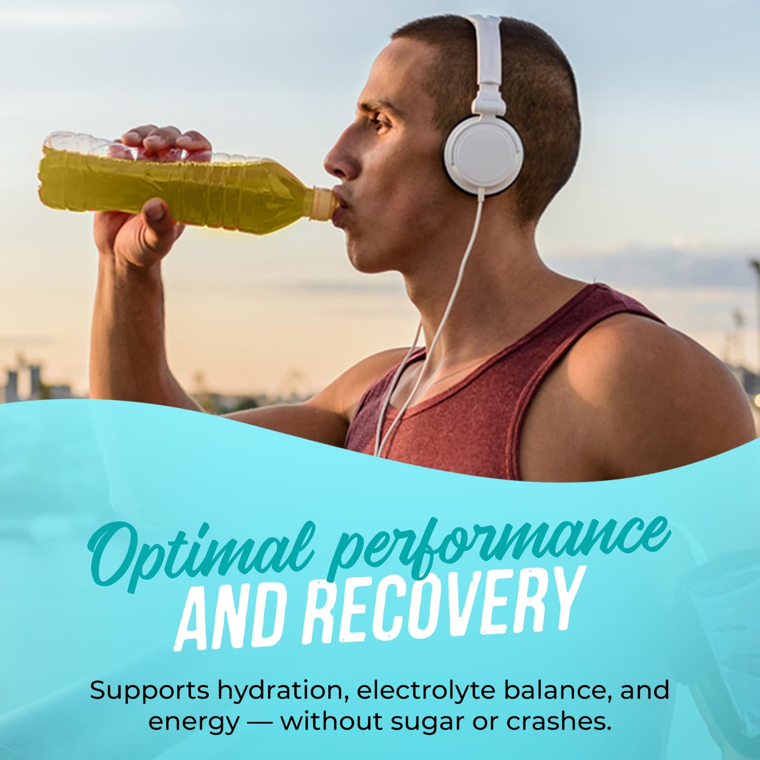 refreshing sugar free electrolyte beverage