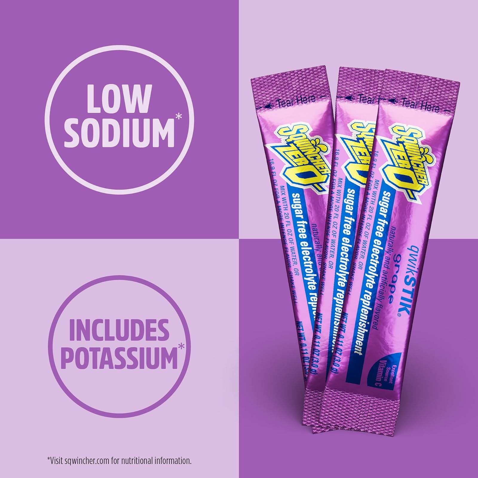 refreshing sugar free grape drink mix