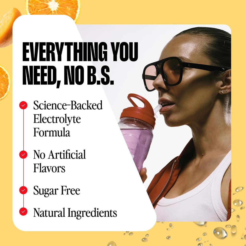 refreshing sugar free hydration solution