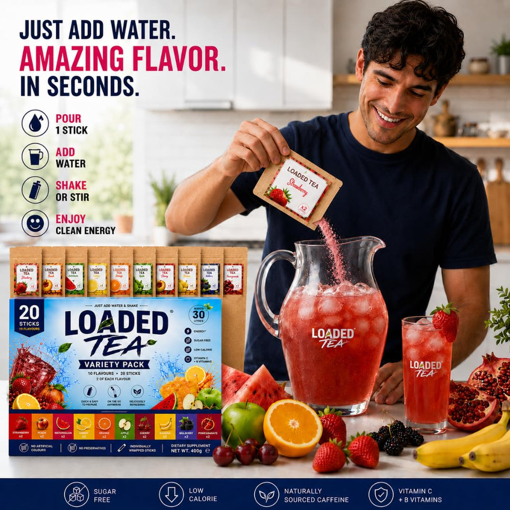 refreshing sugar-free tea selection