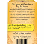 refreshing sweet lemon tea infusion