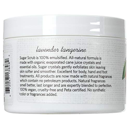 refreshing tangerine scented scrub