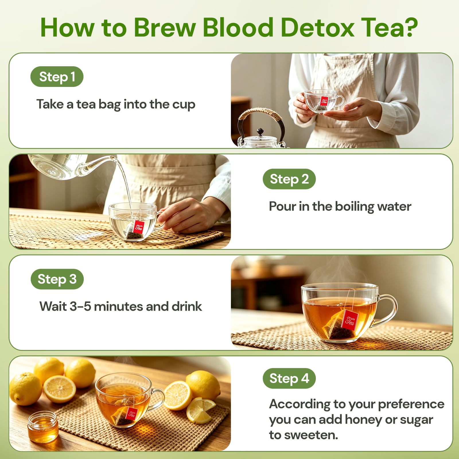 refreshing tea for healthy blood