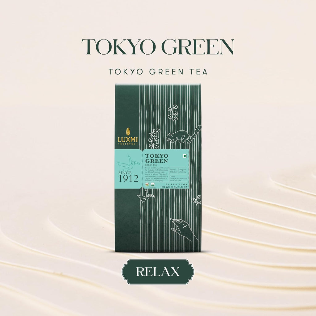 refreshing Tokyo green tea blend