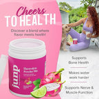Refreshing tropical flavour electrolyte drink