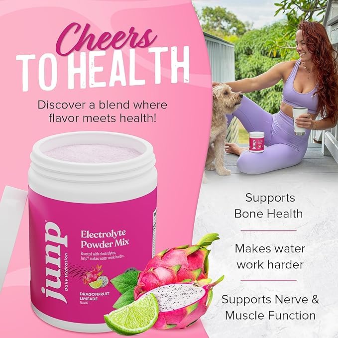 Refreshing tropical flavour electrolyte drink