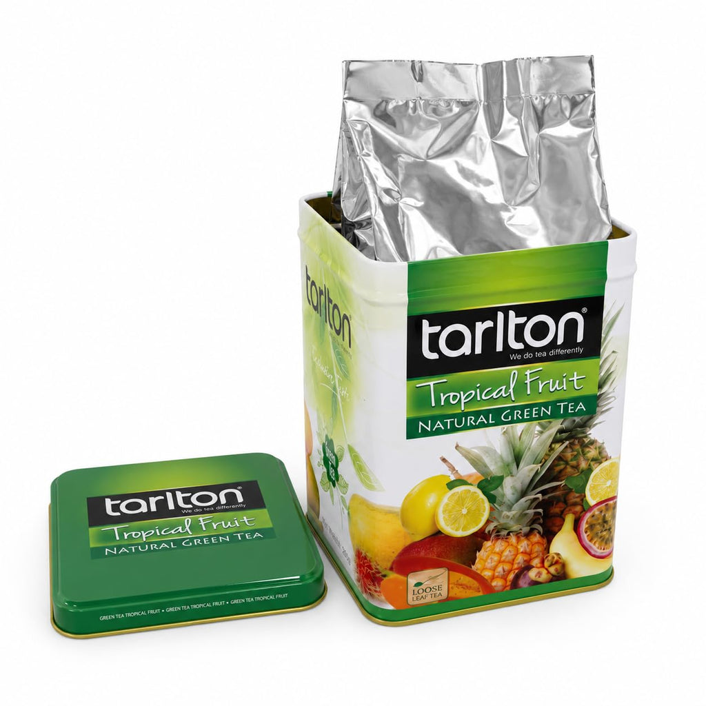 Refreshing tropical fruit tea