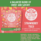 refreshing Tulsi herbal infusion