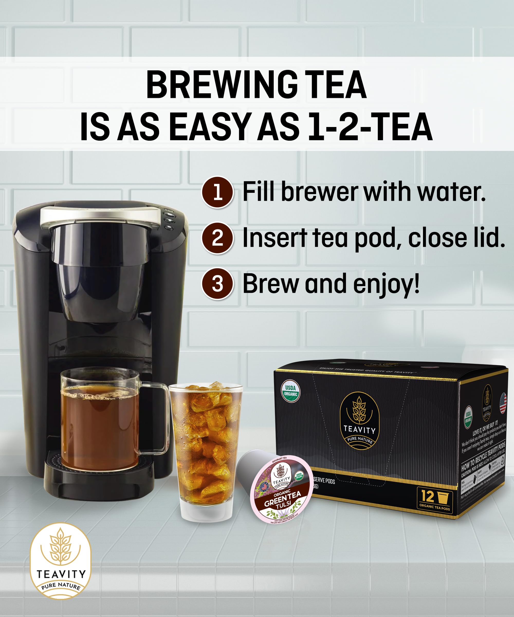 refreshing tulsi tea for energy