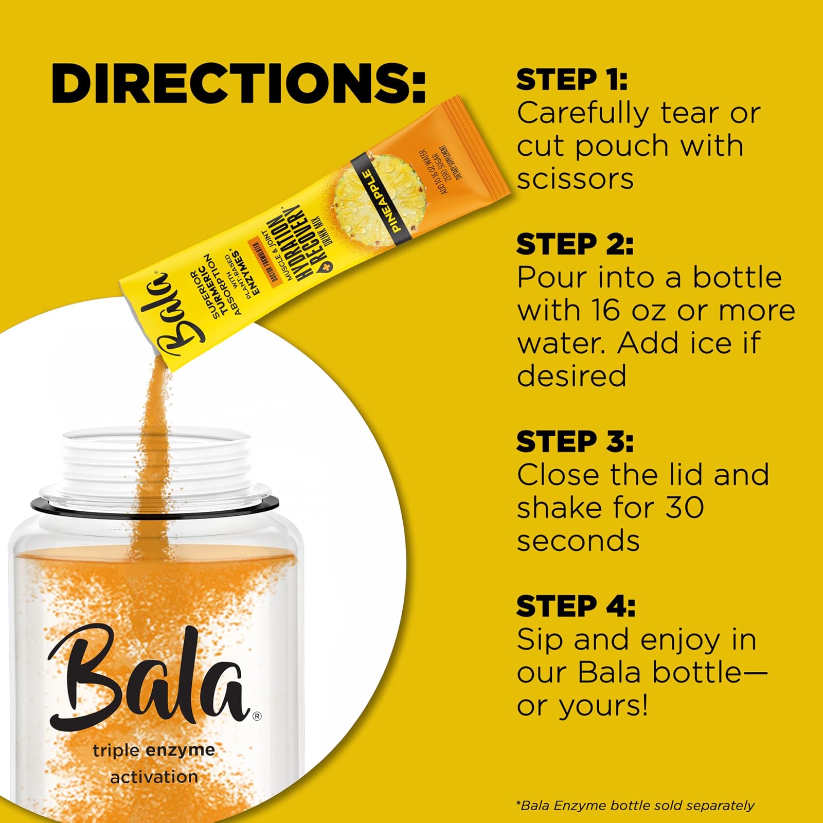 refreshing turmeric drink mix packets