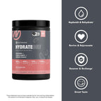 refreshing watermelon electrolyte beverage