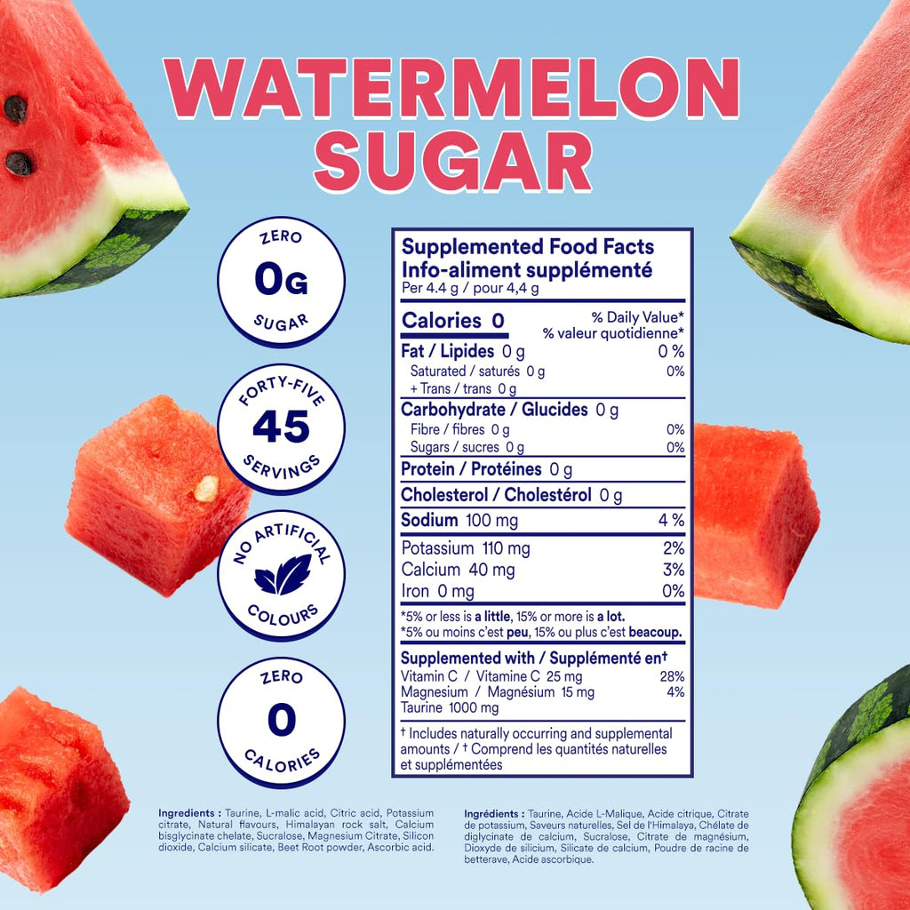refreshing watermelon electrolyte drink mix