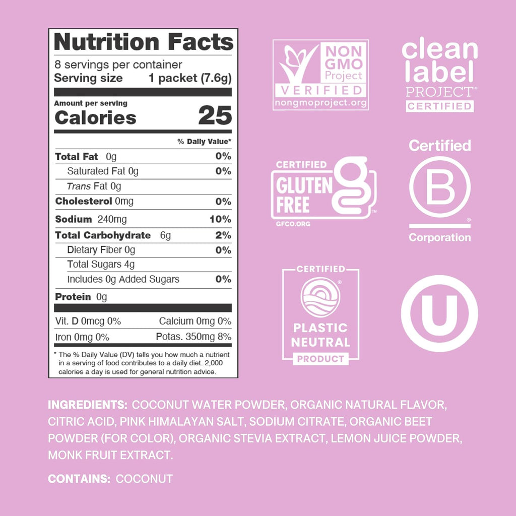 refreshing watermelon electrolyte drink mix