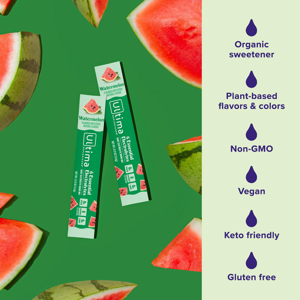 refreshing watermelon electrolyte drink mix