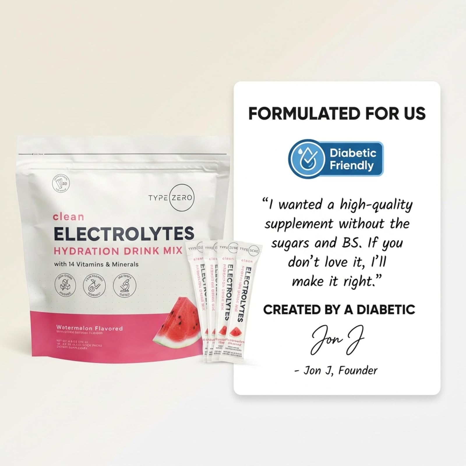 refreshing watermelon electrolyte powder