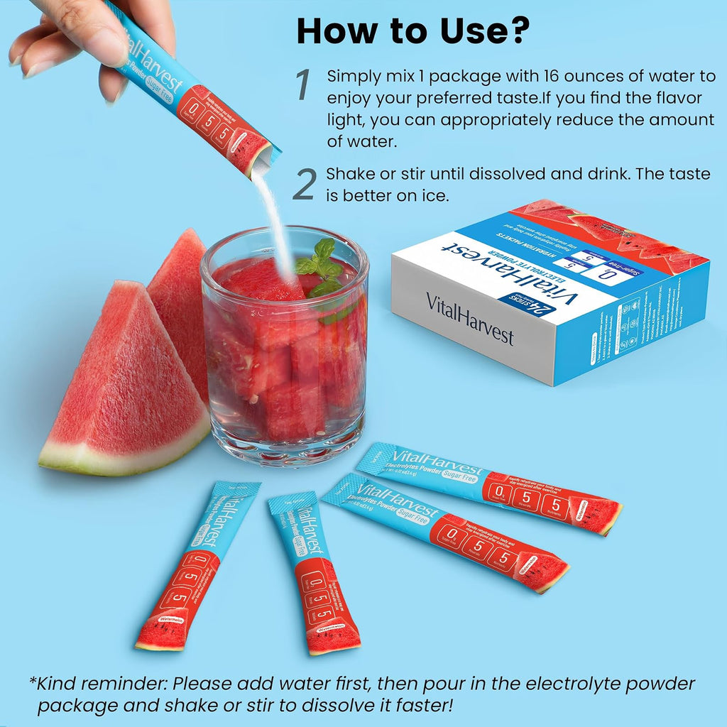 refreshing watermelon electrolyte supplement