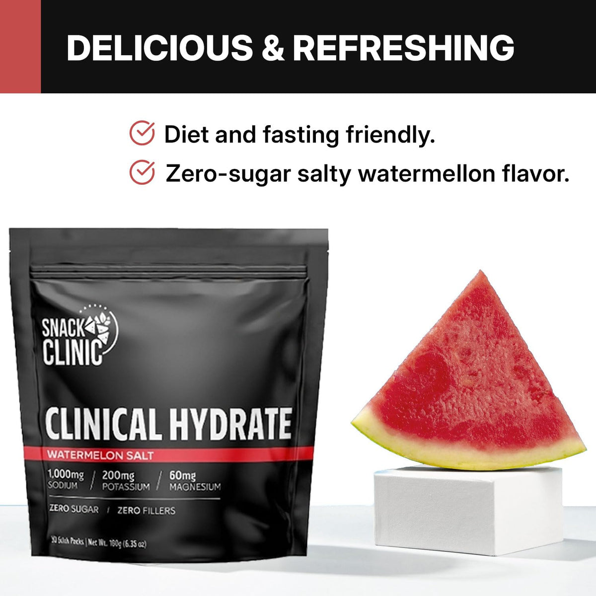 refreshing watermelon flavour electrolyte mix