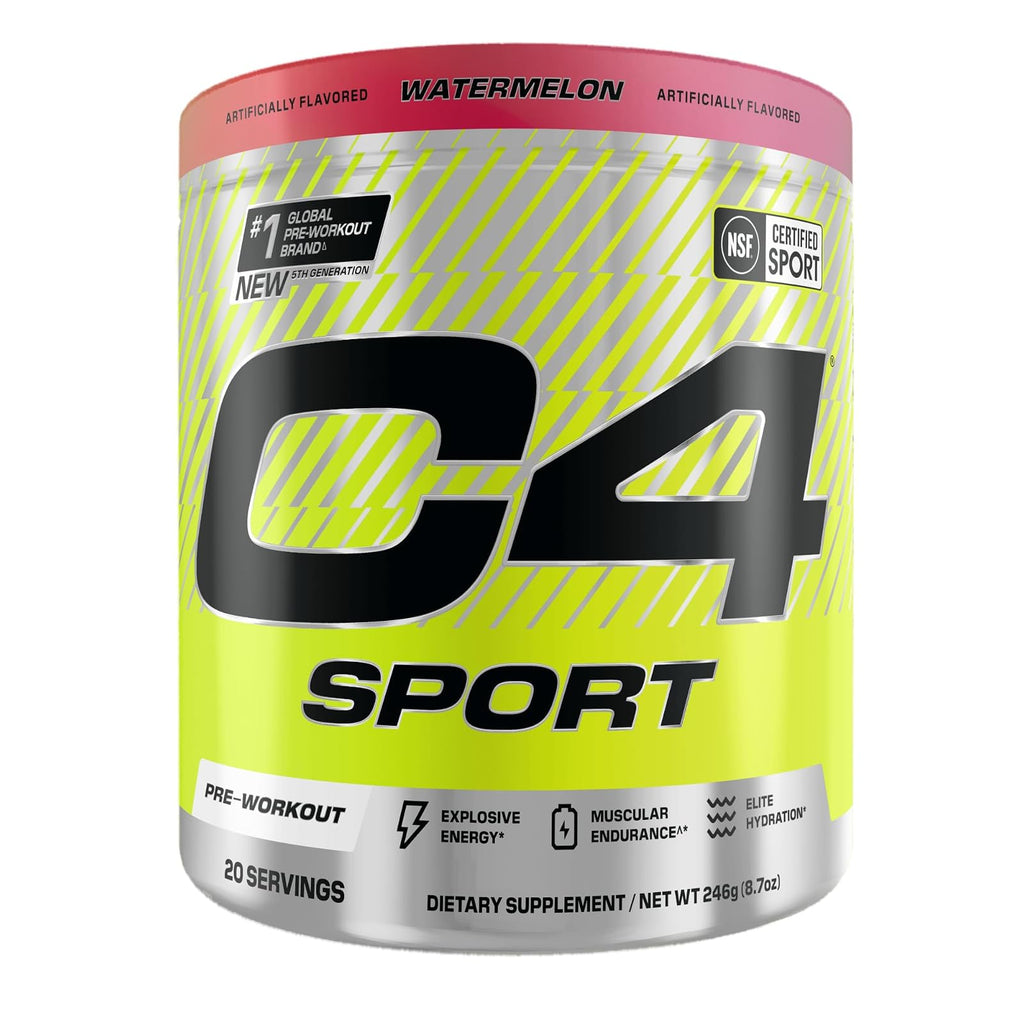 refreshing watermelon pre-workout drink