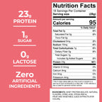Refreshing watermelon protein drink