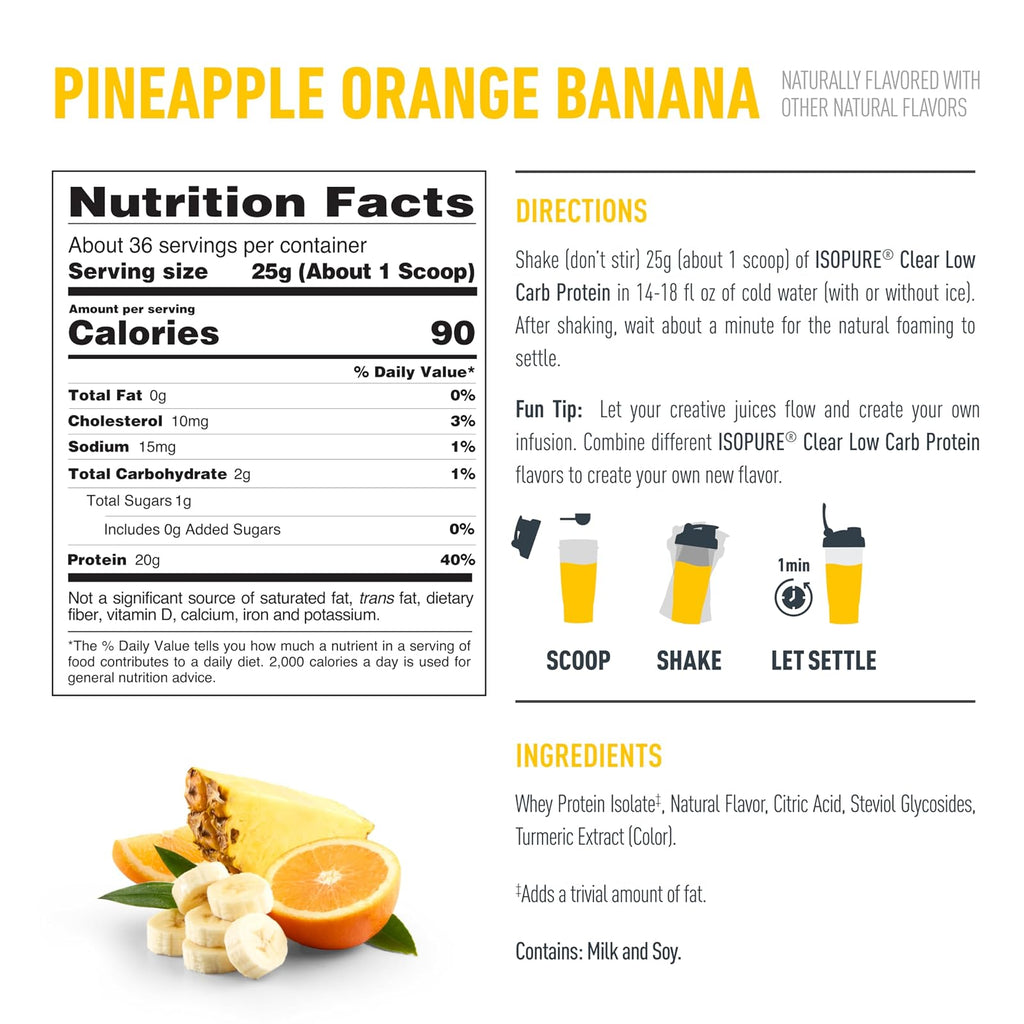 refreshing whey protein post-workout drink
