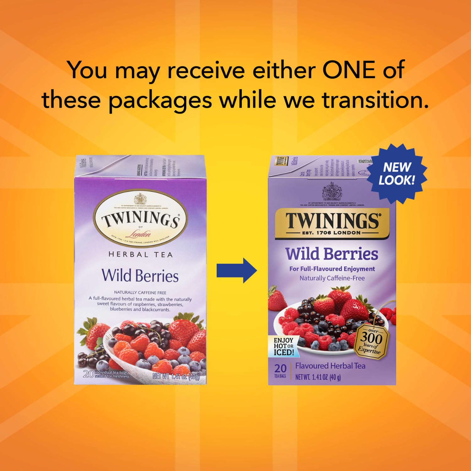 refreshing wild berries tea blend