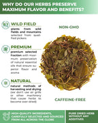 refreshing wintergreen herb tea infusion