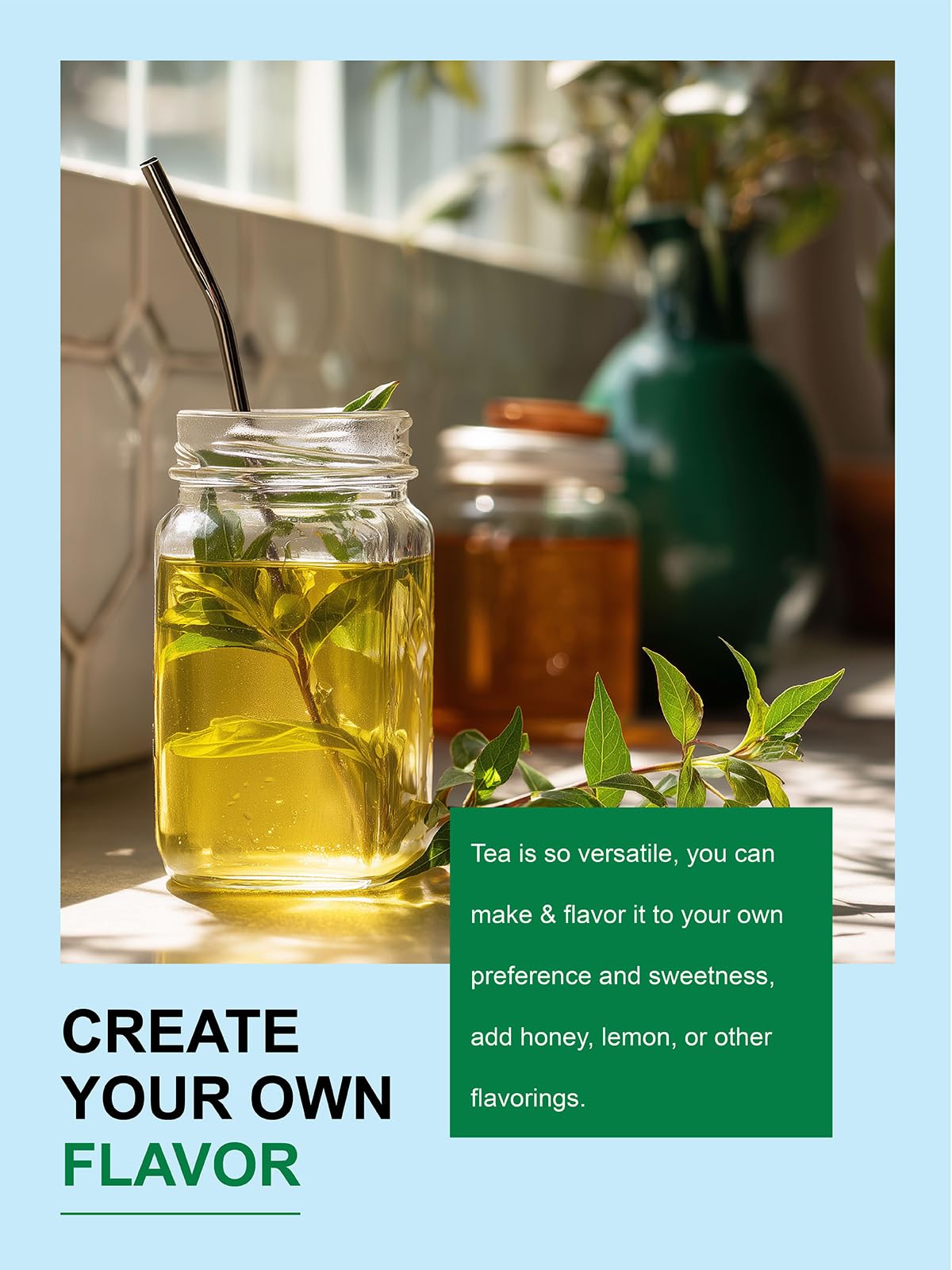 refreshing yerba mate tea blend