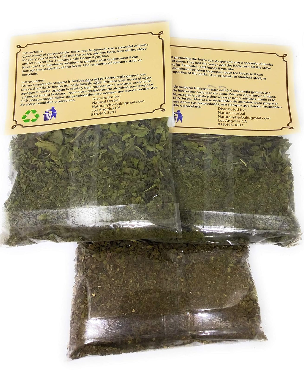 refreshing yerbabuena herbal tea blend