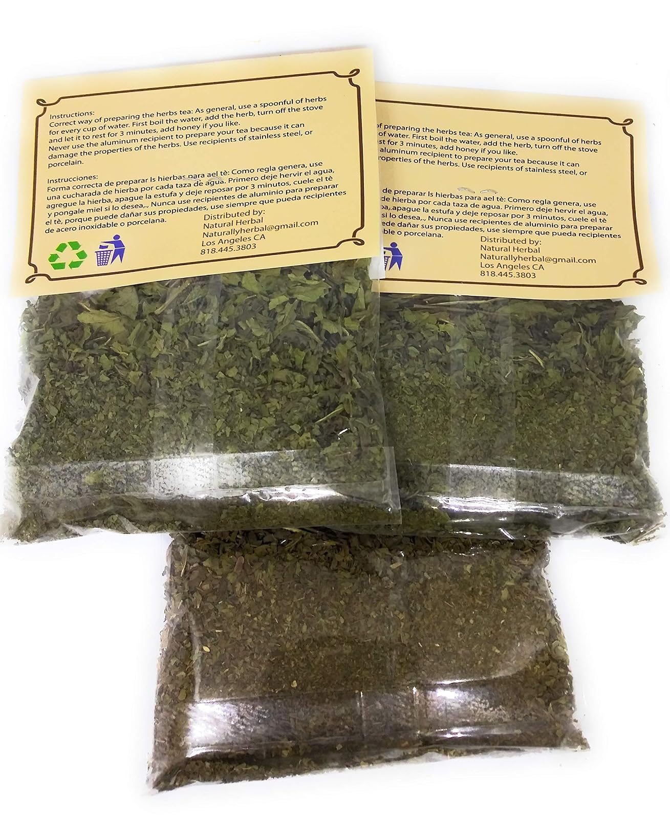 refreshing yerbabuena herbal tea blend