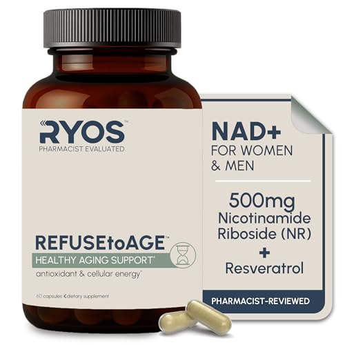 REFUSEtoAGE NAD+ 500 mg capsules