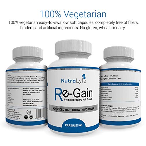 Regain curcumin for healthy hair