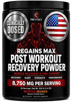 Regains MAX HGH recovery powder benefits