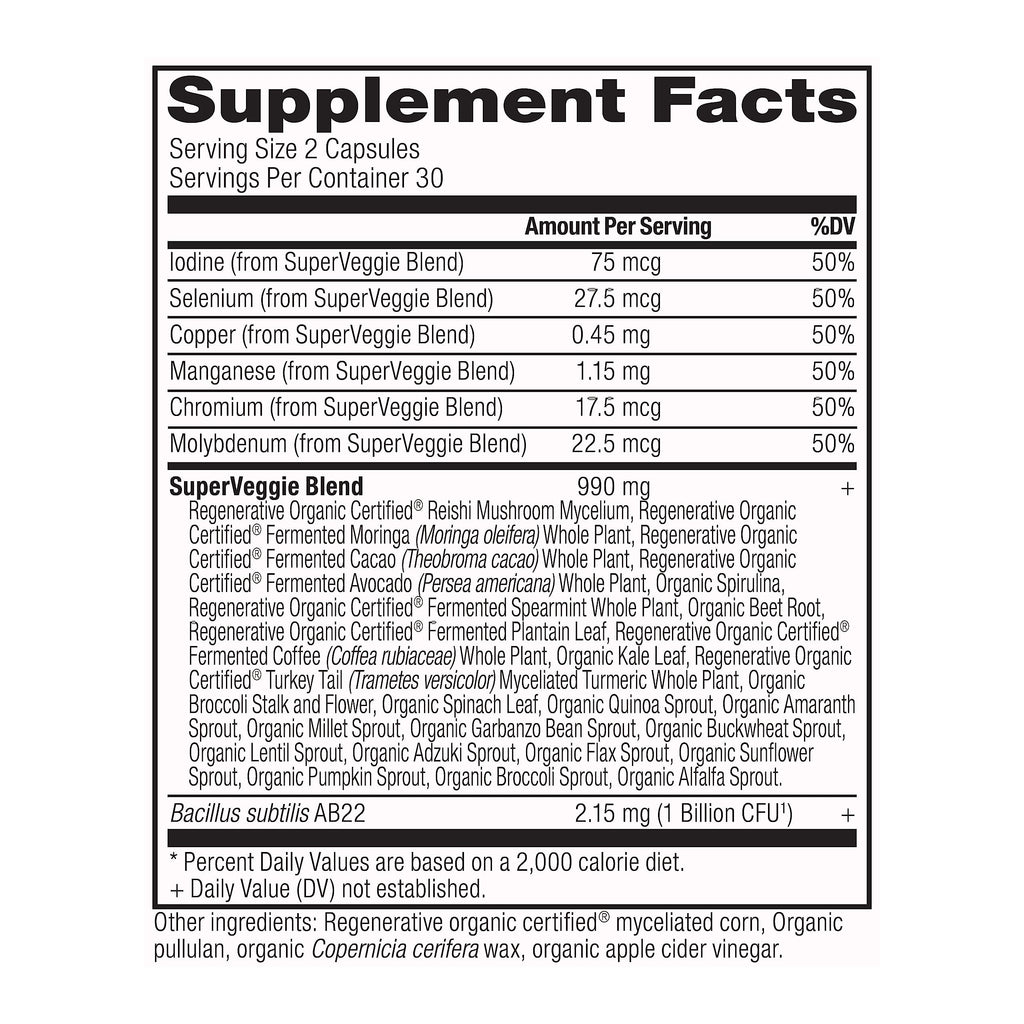 regenerative super veggies blend