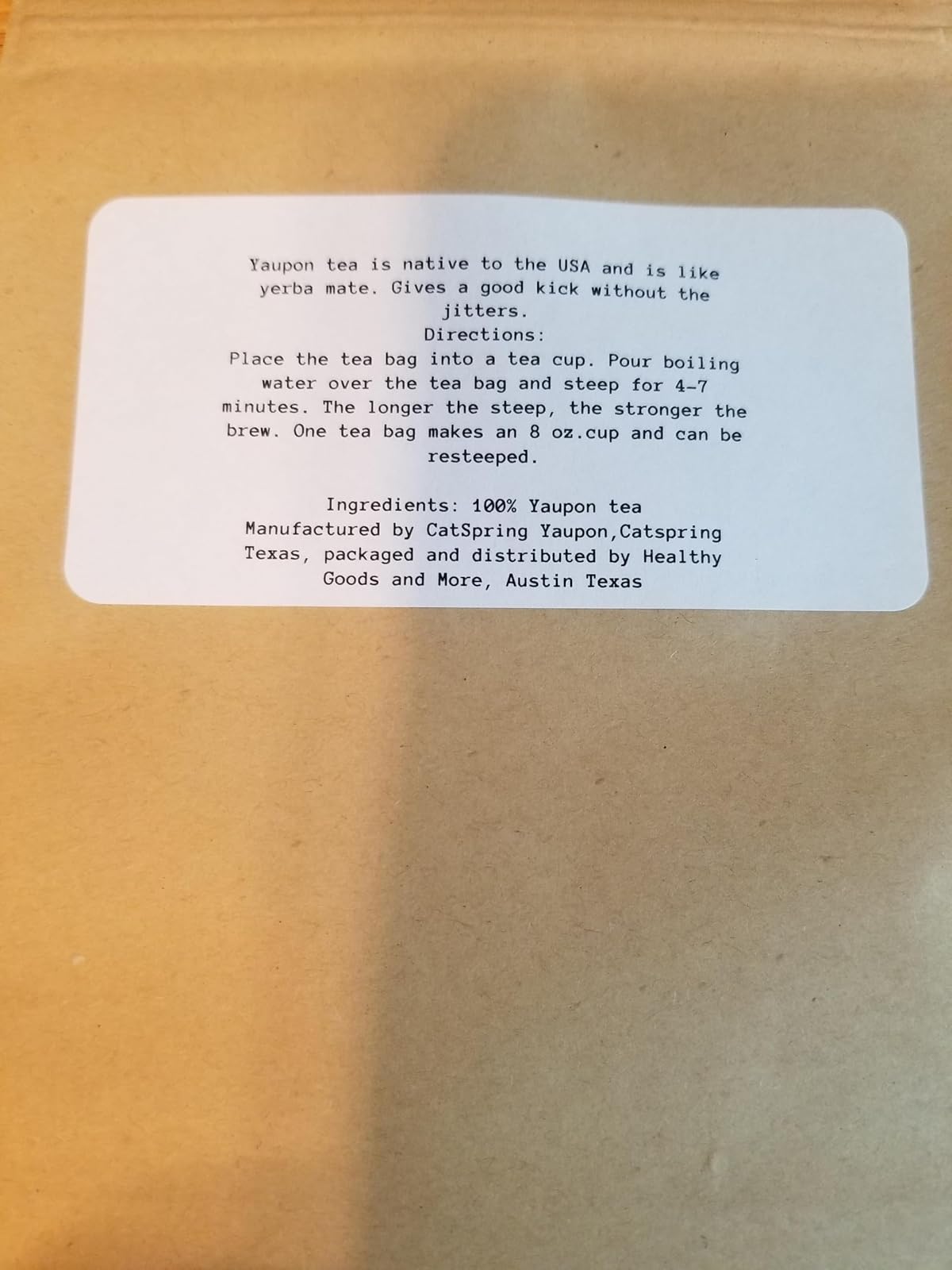 regenerative yaupon tea benefits