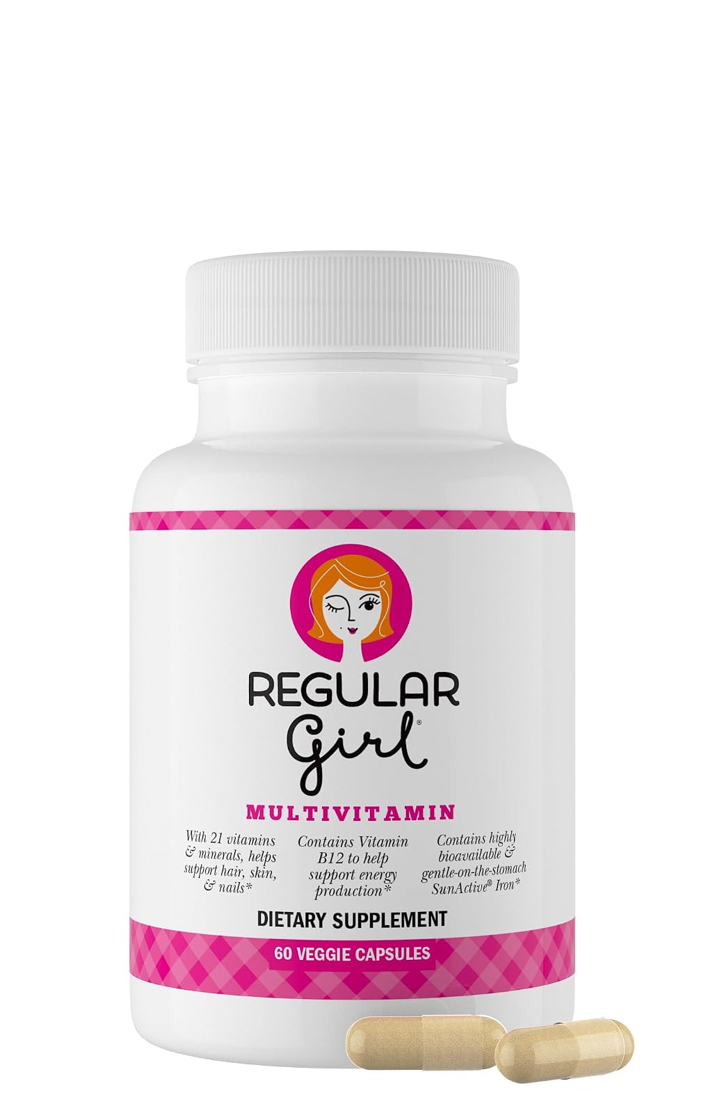 Regular Girl multivitamins for women