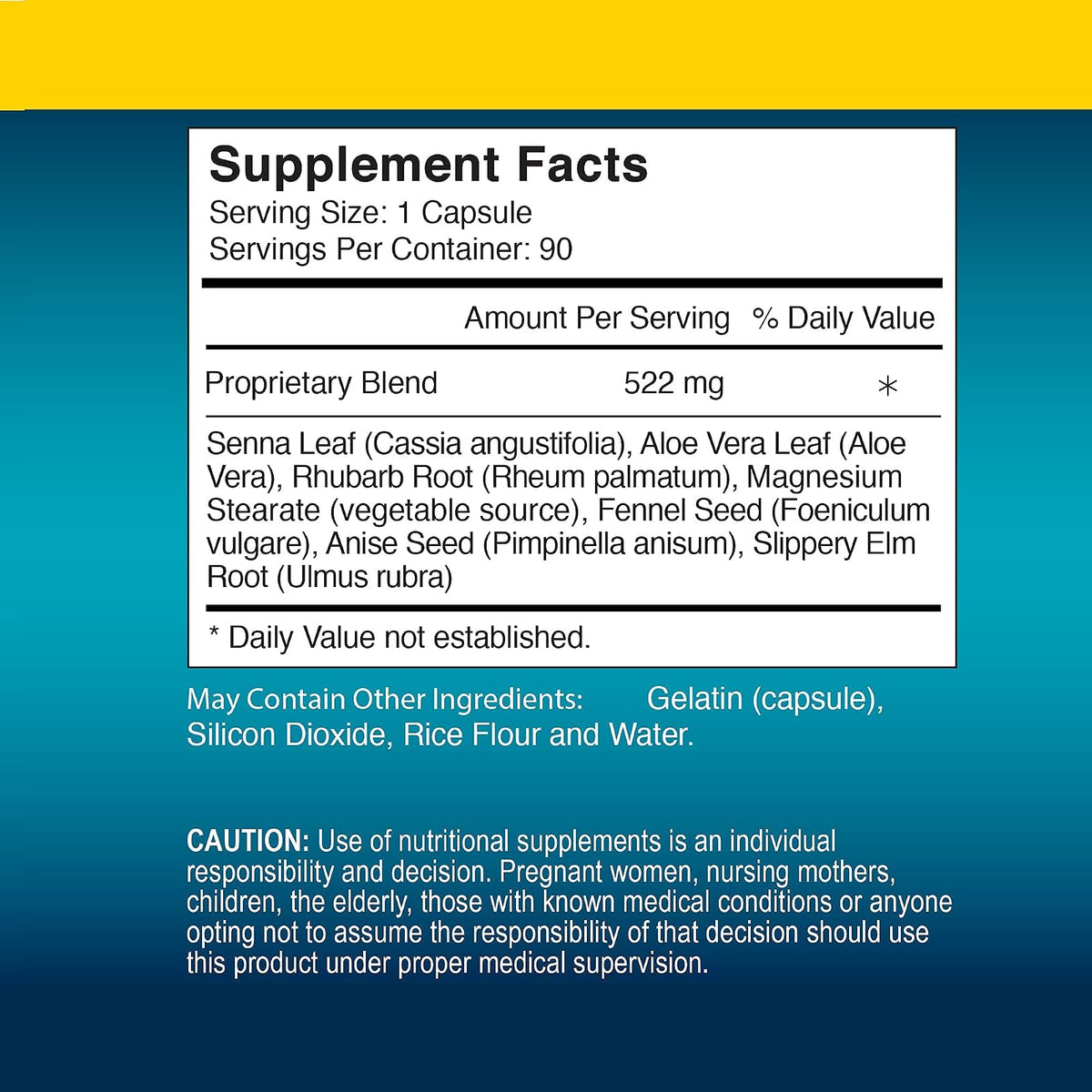 Regular strength herbal cleanse for daily detox