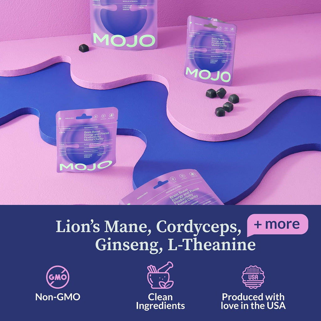 Regular strength mushroom blend gummies