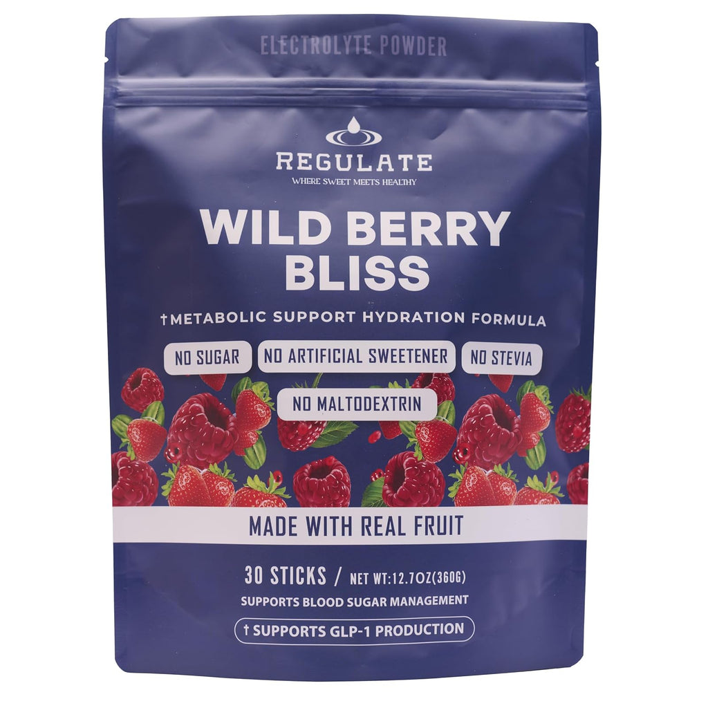 Regulate electrolyte drink mix sticks