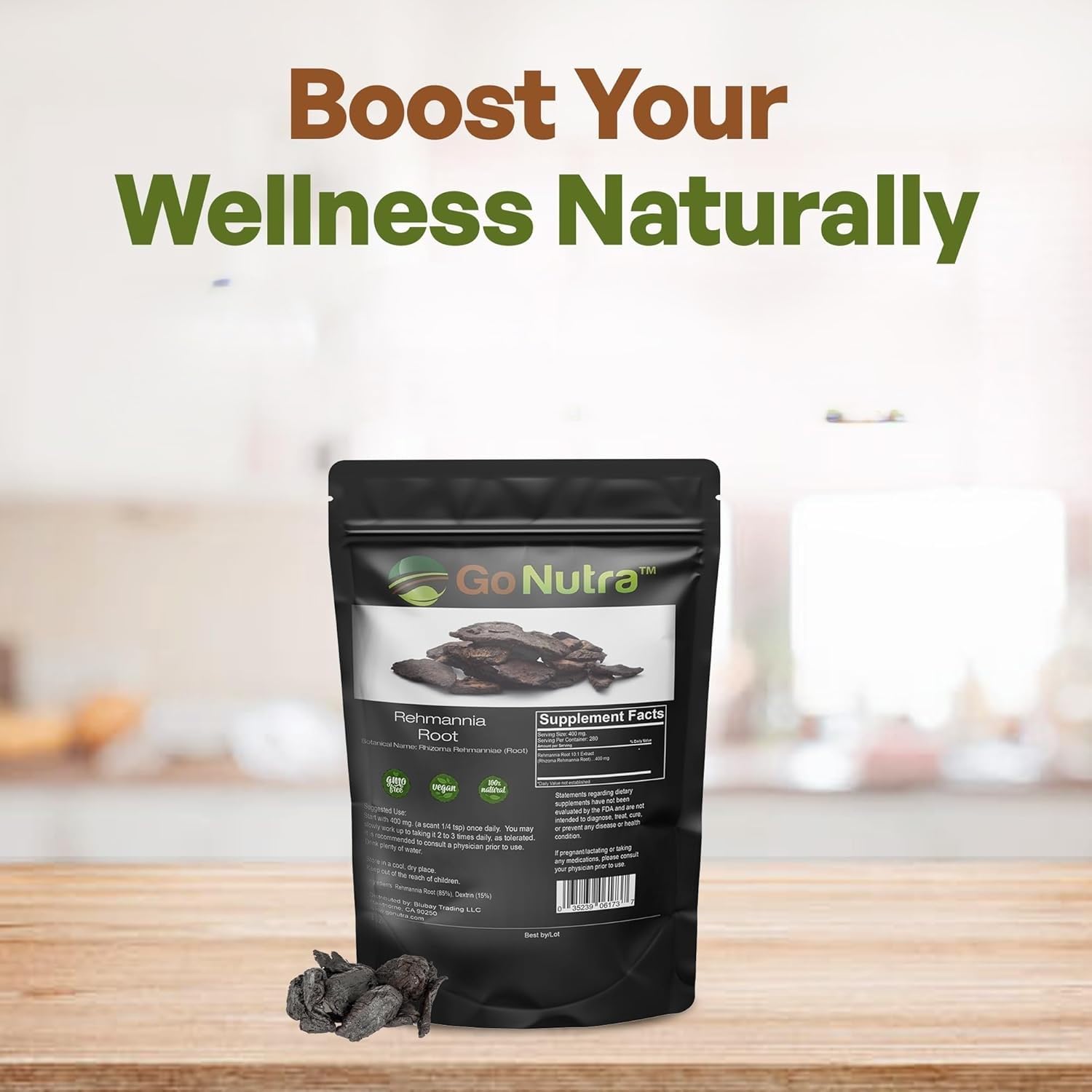rehmannia root herbal supplement powder