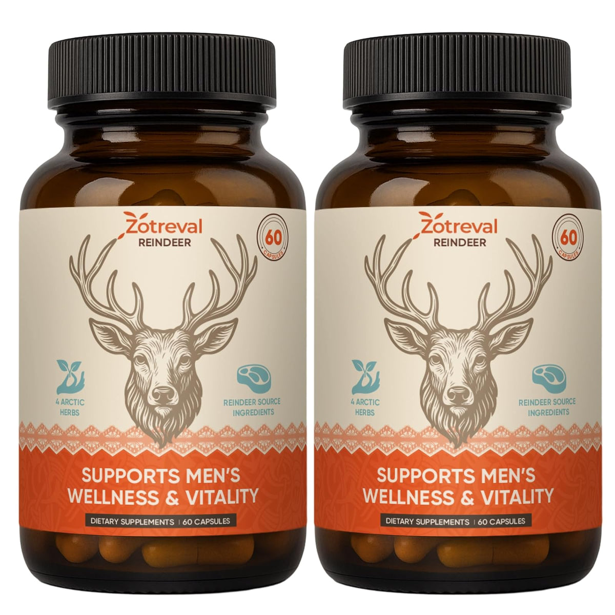 Reindeer Organ multivitamins for vitality