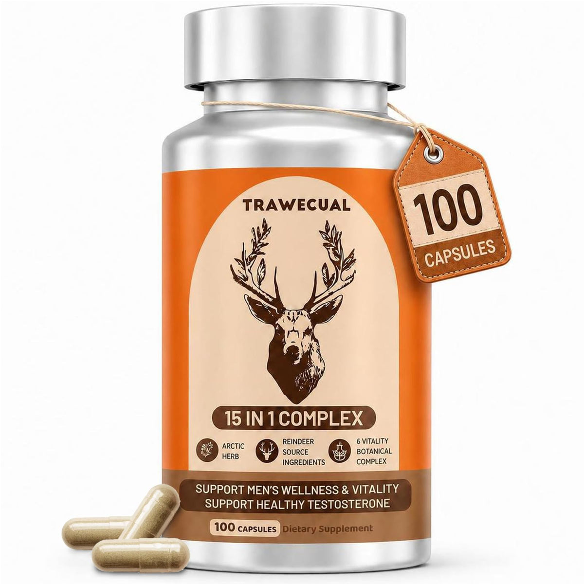 Reindeer testosterone booster capsules